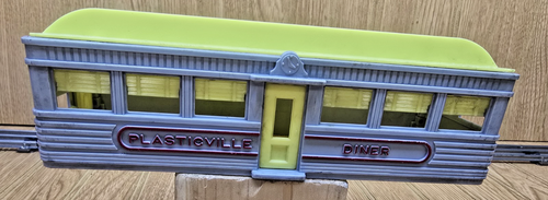 1 Plasticville O/S Gauge Diner Yellow Gray No-glue Model Railroad ...