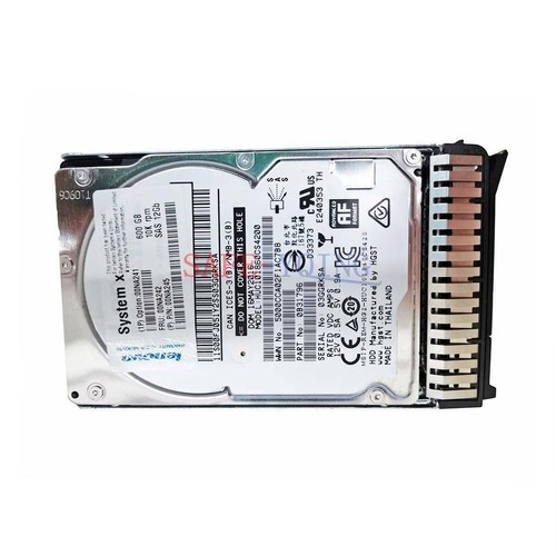 1PCS Lenovo 00NA241 00NA242 600G 10K SAS 2.5" Hard Drive | eBay