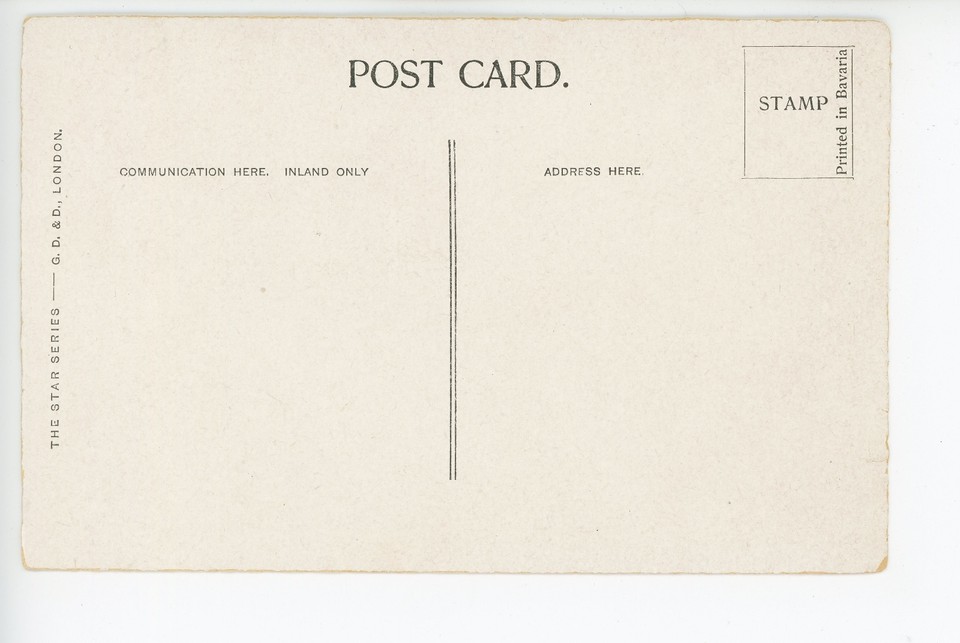 North Fens Village LARGS Antique SCOTLAND UK Postcard Star Series 1910s ...