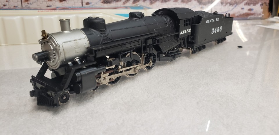 HO SCALE MODEL POWER PACIFIC 4-6-2 SANTA FE #3456 STEAM LOCOMOTIVE🔥🔥🔥🔥🔥 ...