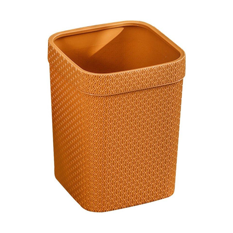 Garbage Container Small Kitchen Trash Can Office Household Waste Basket ...