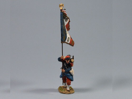 TEAM MINIATURES FRANCO PRUSSIAN WAR PFW-F6010 FRENCH LINE INFANTRY FLAG ...