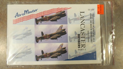 AeroMaster 1/72 Lancaster Bombers Part 2 decals #72-157 | eBay