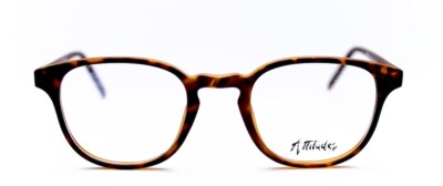 NEW ATTITUDE 41 EYEGLASSES FRAME SIZE:46-21-145mm BROWN | eBay