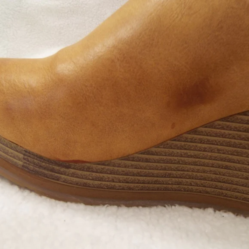 "AS IS" Tony Little Cheeks Cutout Buckle Comfort Clog -8M AI325-J | eBay