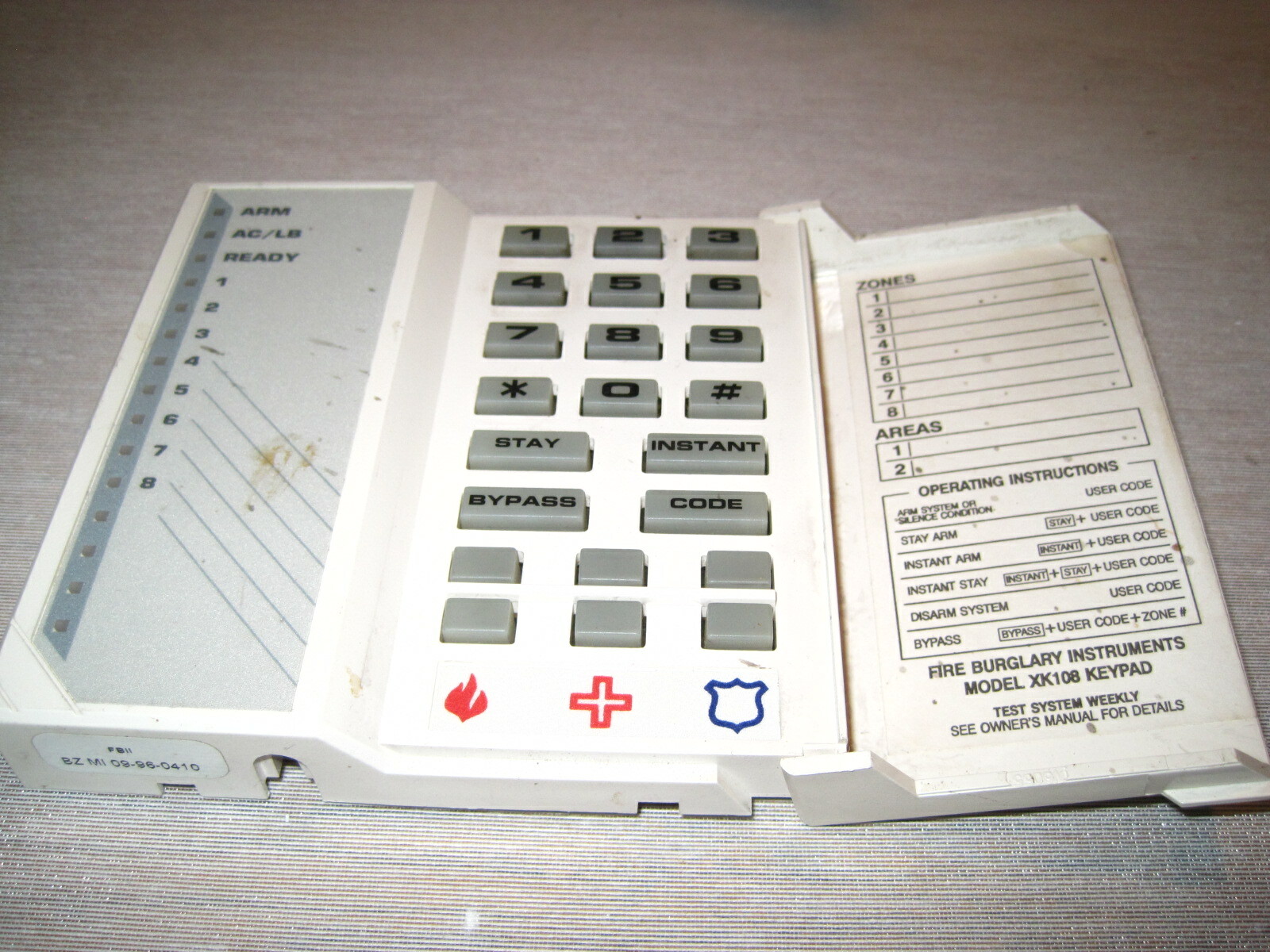 FBII FB 2 Codepaneel für Alarmanlage (600 ) | eBay