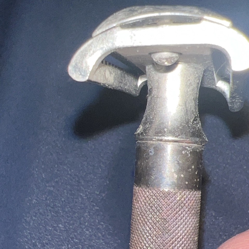 Vintage Merkur Slant Safety Razor - Classic Beauty - Hoffritz Parent | eBay