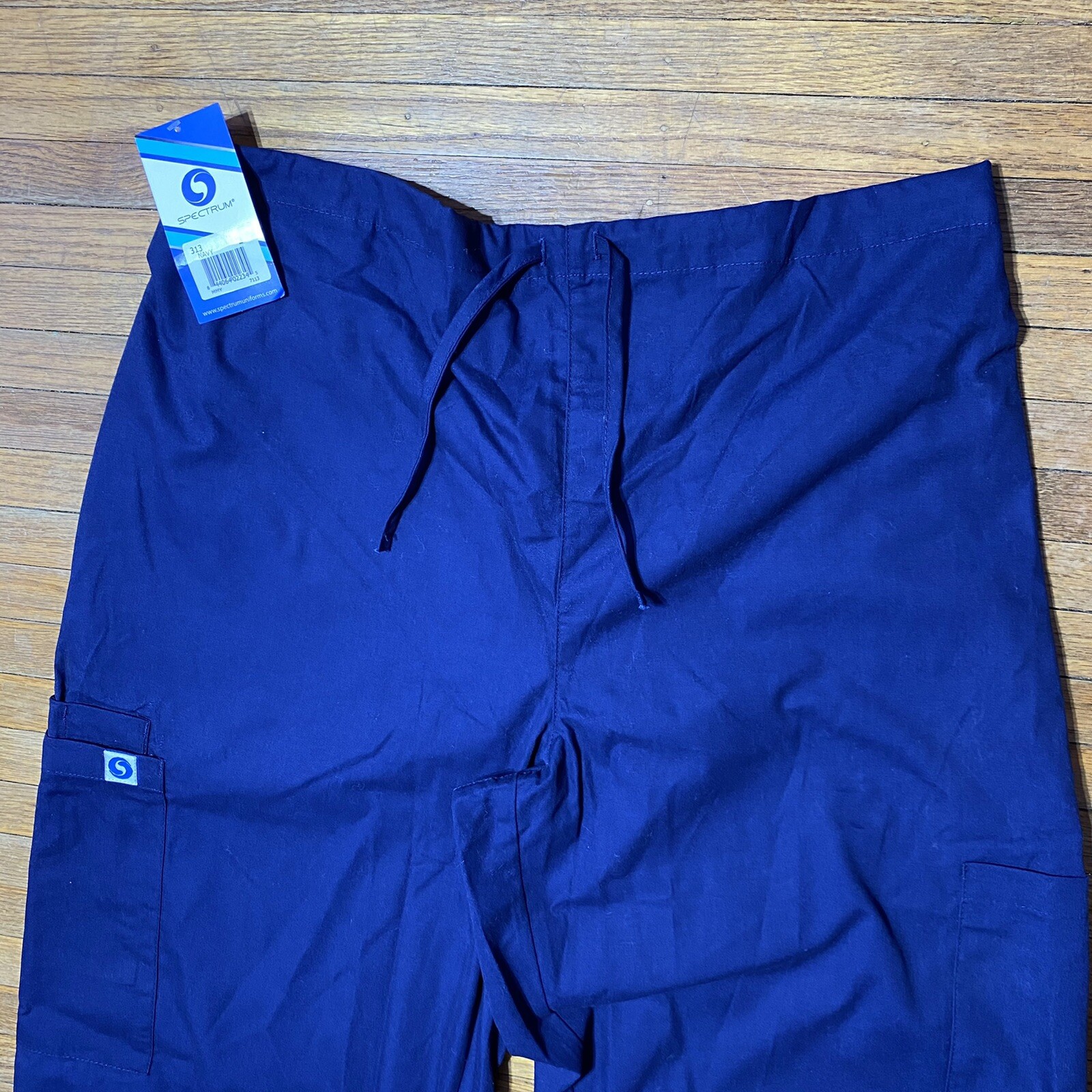 Spectrum Scrub Bottoms Size Large WITH TAGS - Cargo Pocket Elastic ...