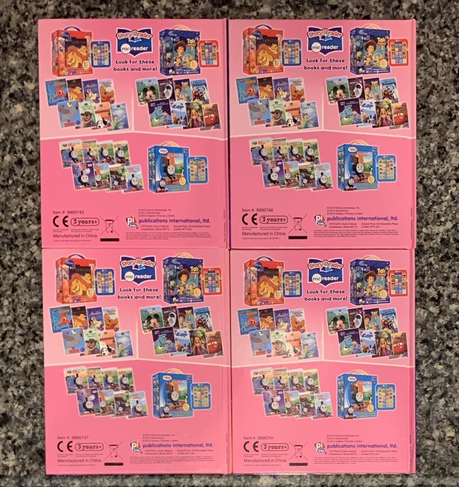 Story Reader "Me Reader" Lot Of 4 Disney Princess Hardcover Books | eBay