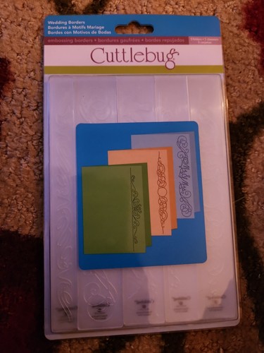 CUTTLEBUG A2 and 5X7 EMBOSSING FOLDERS and BOARDER BRAND NEW! | eBay