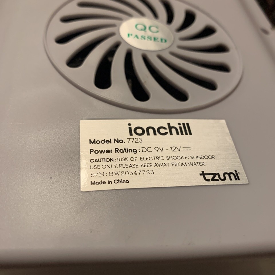 Ion Chill Mini Fridge For Desk With Wall Plug Outlet 7723 School Work ...