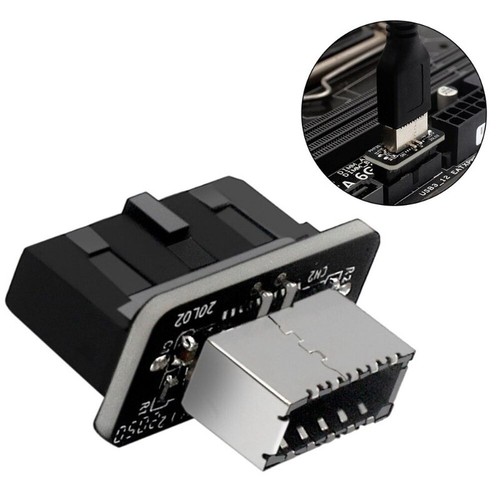 USB 3.0 Internal Header to USB 3.1/3.2 TypeC Front TypeE Adapter For ...