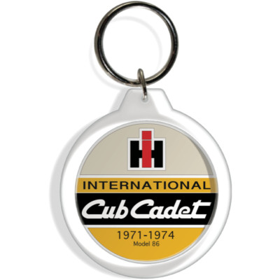 Cub Cadet International garden tractor 71-74 keychain keyring yard lawn ...