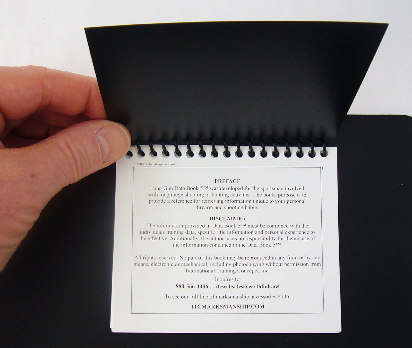 ITC Data Book 5, Rifle Data Book for the Sportsman by ITC Marksmanship ...