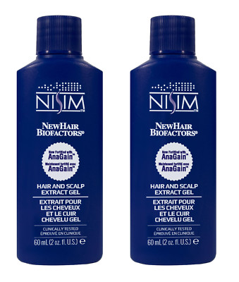 Nisim Hair Loss treatment Stimulating Regrowth Tonic with Anagain Pea ...