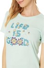 NWT Women's Life is Good Daisy Bees Green SS LITE Crusher Tee | eBay