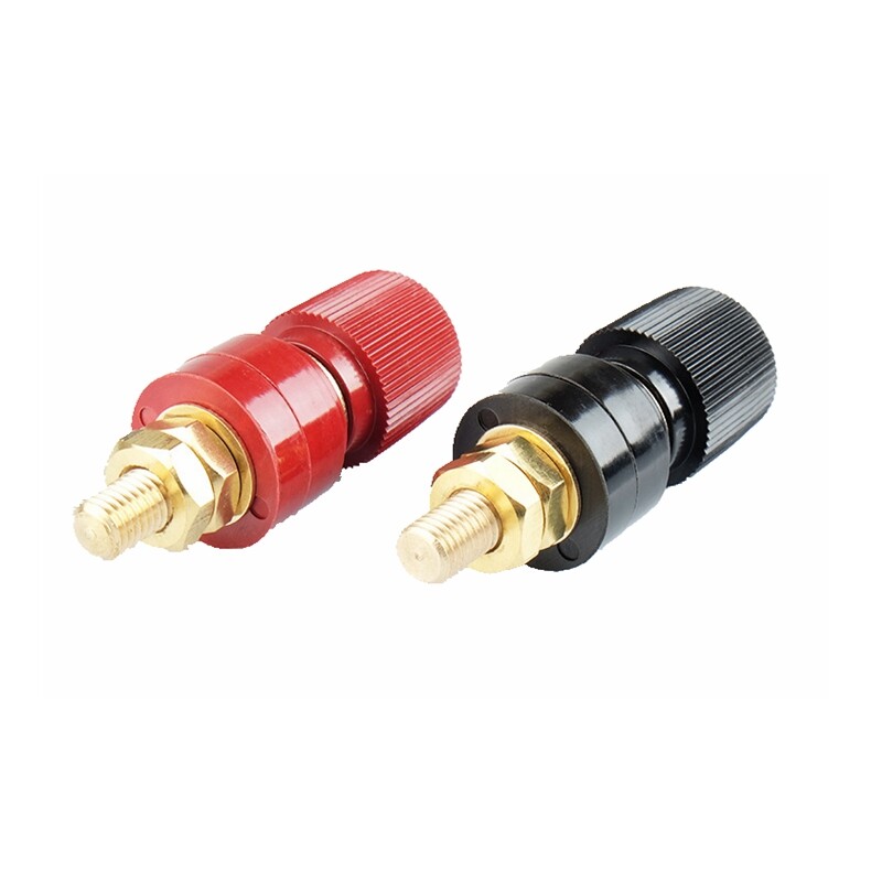 2Pcs 10mm Remote Battery Stud Power Junction Premium Post Connector ...