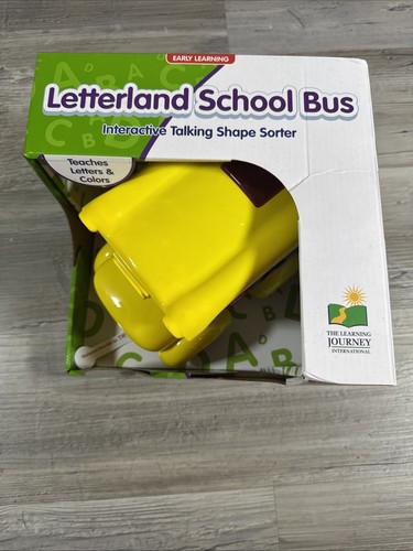 Early Learning Letterland School Bus 18mo + Interactive Talking Shape ...