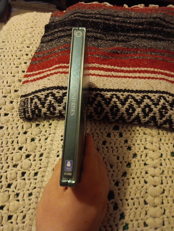 The Wind Rises 2013 Blu-ray DVD Steelbook Studio Ghibli Limited Edition ...