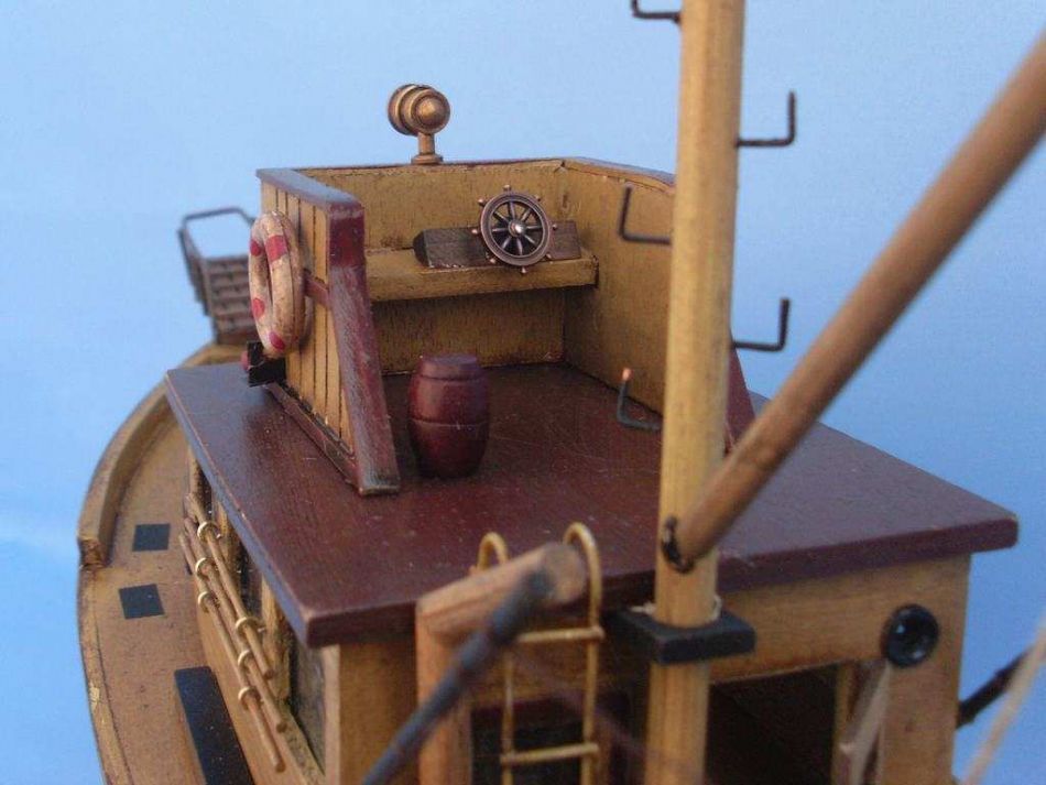 Orca JAWS Movie Replica 20" Wooden Ship Fishing Boat Assembled Nautical ...