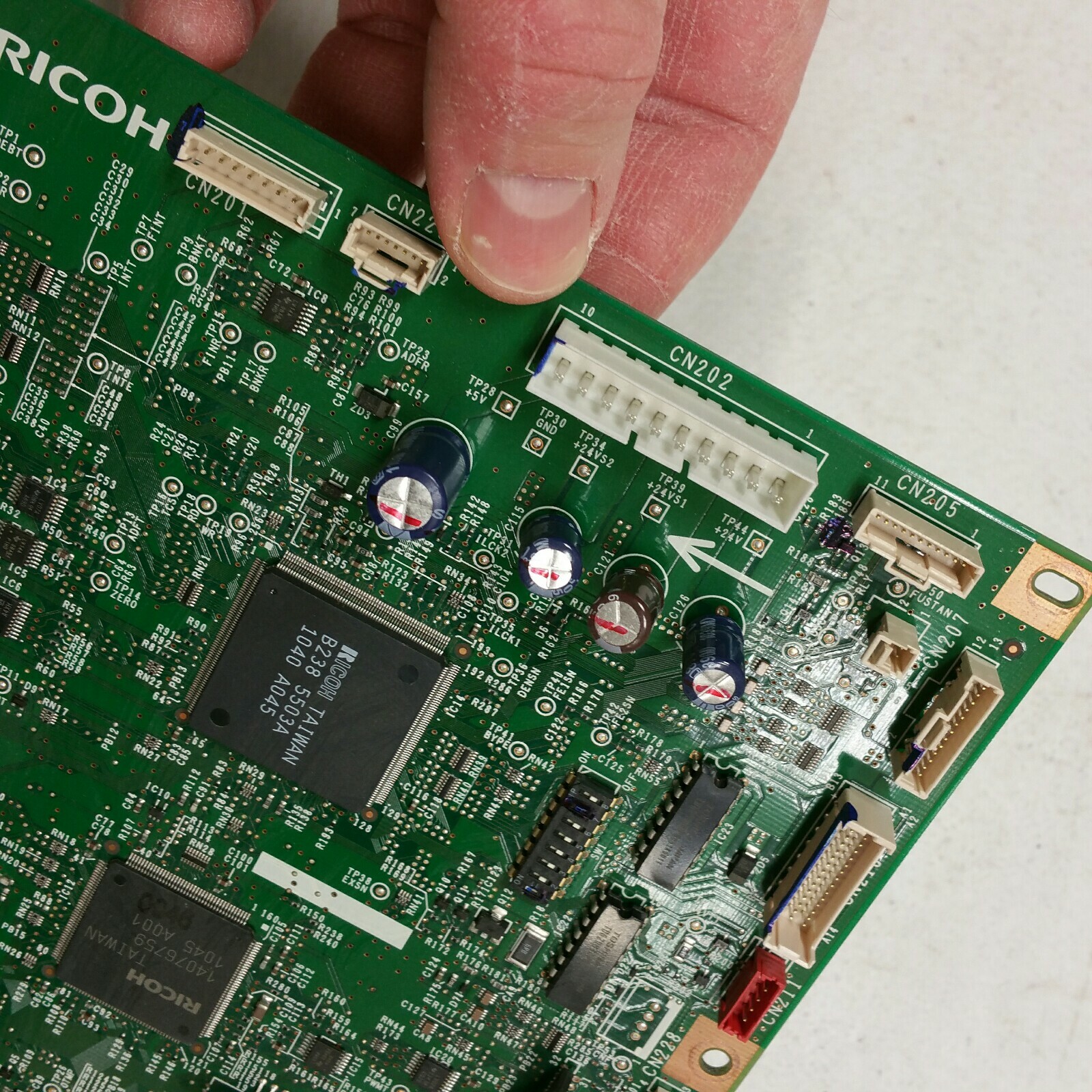 ORIGINAL Ricoh PCB Part PWB D0095156B D005155 9250/MP 5001/LD150/Aficio ...