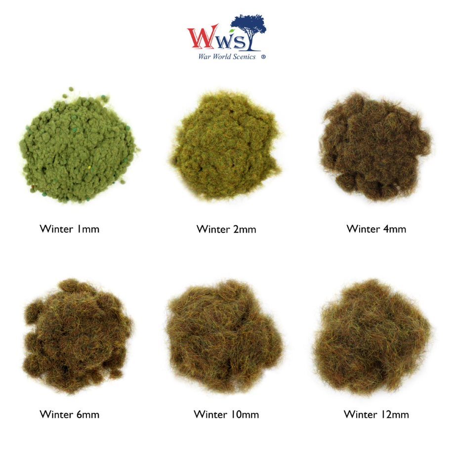 Static Grass Flock Basing Scenery - Spring, Summer, Autumn, Dead ...