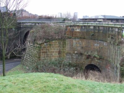 Photo 6x4 Possil Road aqueduct Glasgow Carries the Glasgow branch of ...