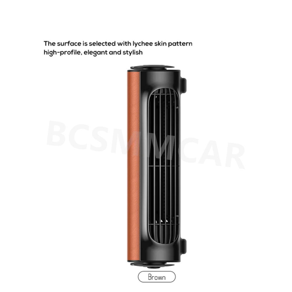 Portable Car Cooling Fan Cooler Low Noise Wind Speed Adjustable For ...