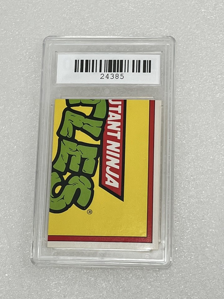 1989 Topps TMNT #7 COWABUNGA! Teenage Mutant Ninja Turtles Sticker PSCG ...