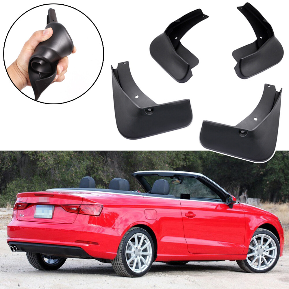 Car Mudguard Mudflaps Splash Guards Fender New for Audi A3 Cabriolet ...
