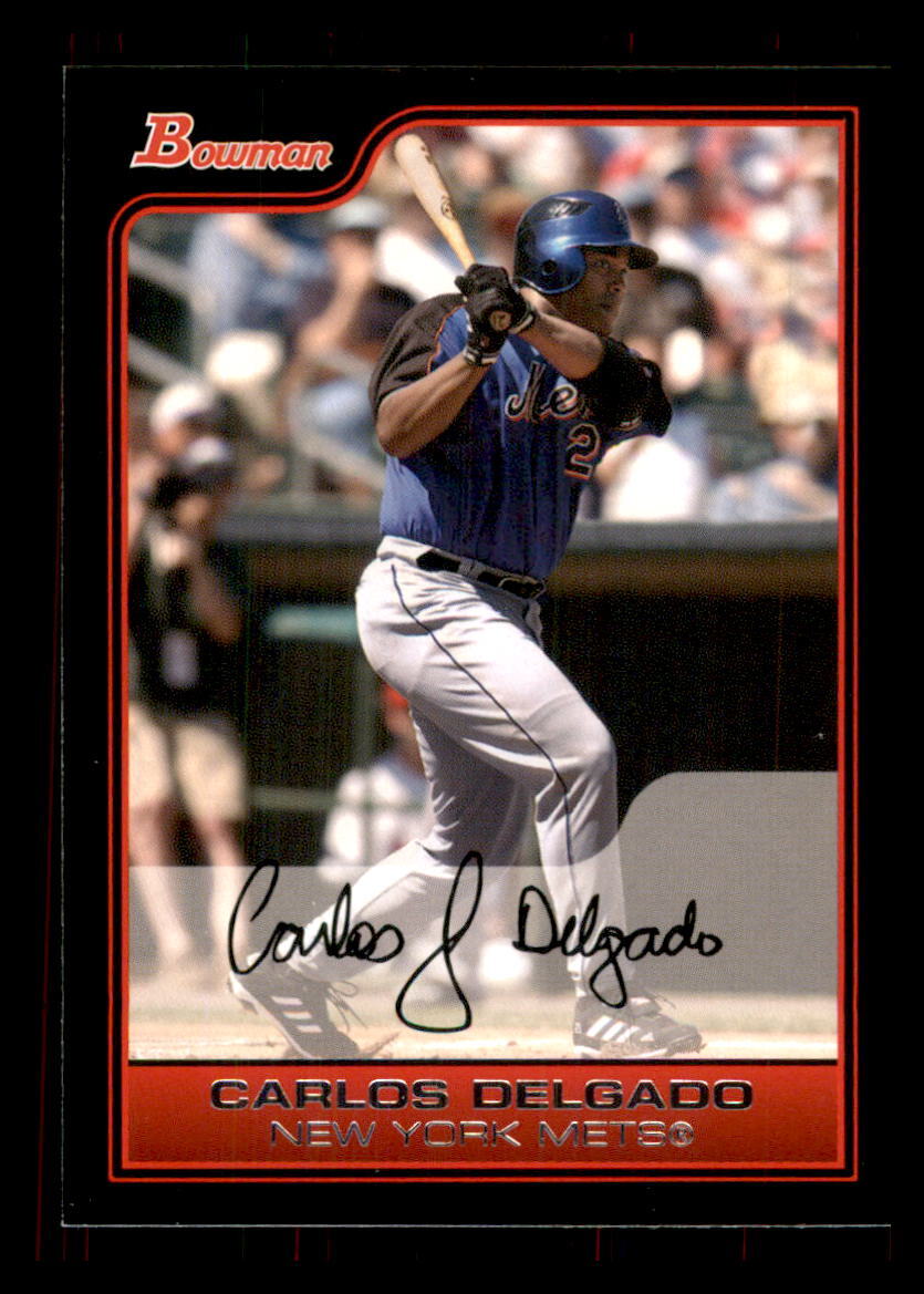 2006 Baseball Bowman Carlos Delgado New York Mets #95 | eBay