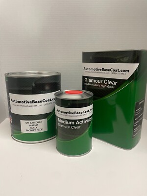 GM WA8555/8555/u8555 Factory Pack Ready To Spray Base Coat with Clear ...