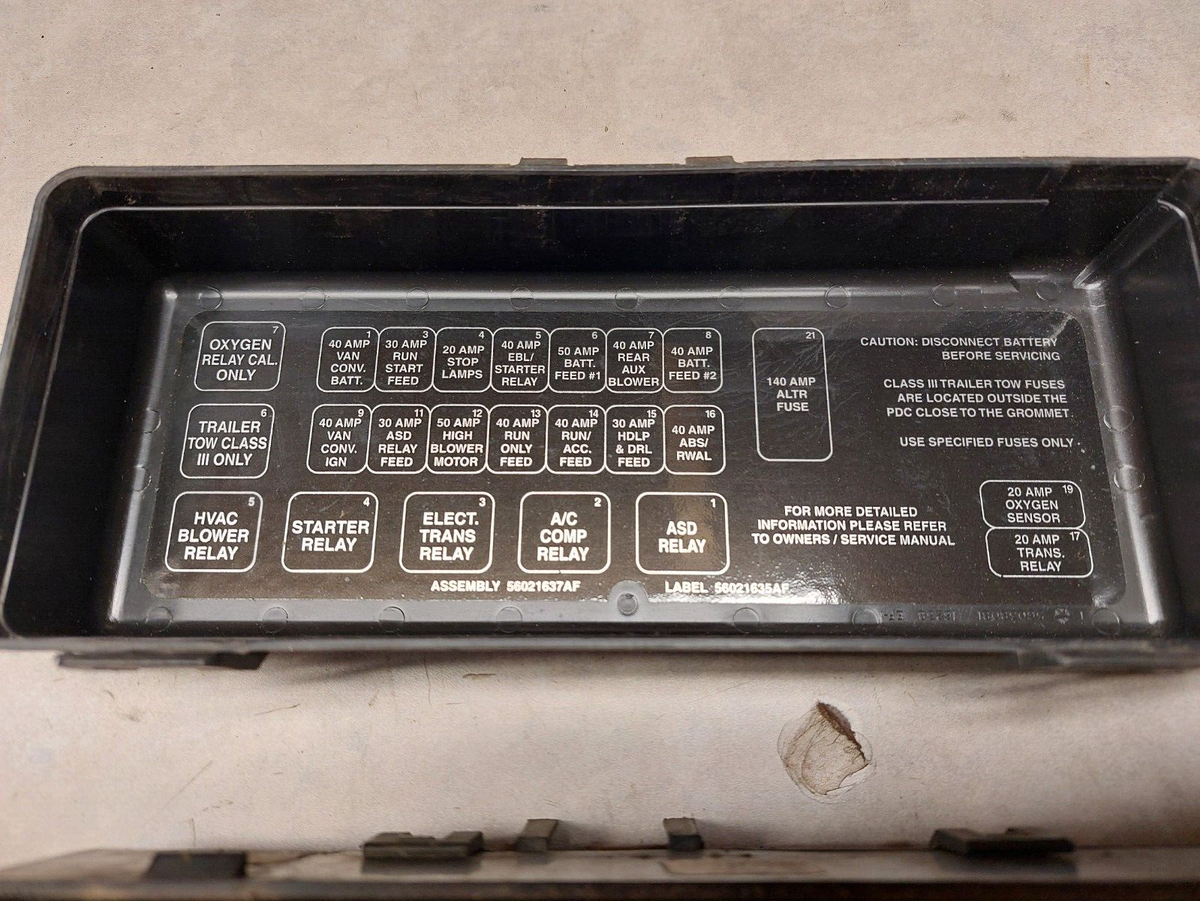 2001 Dodge Ram 1500 Fuse Box Diagram 2007 Dodge Ram 1500 Fuse Box