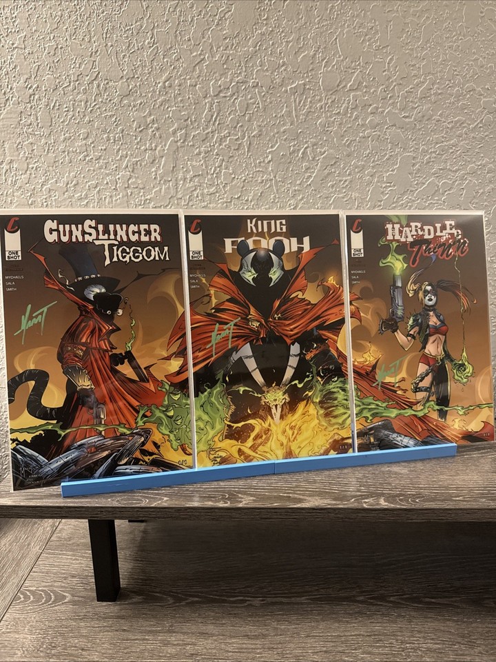 Do You Pooh King Pooh 1/1 Glow In The Dark Metal Set All Signed Marat ...