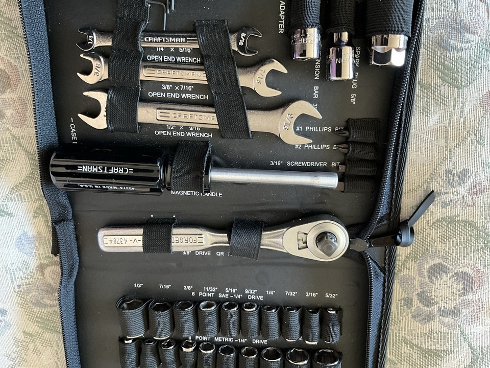 NOS CRAFTSMAN 53 PC TOOL SET METRIC SAE#33853 MADE IN USA 1990s | eBay