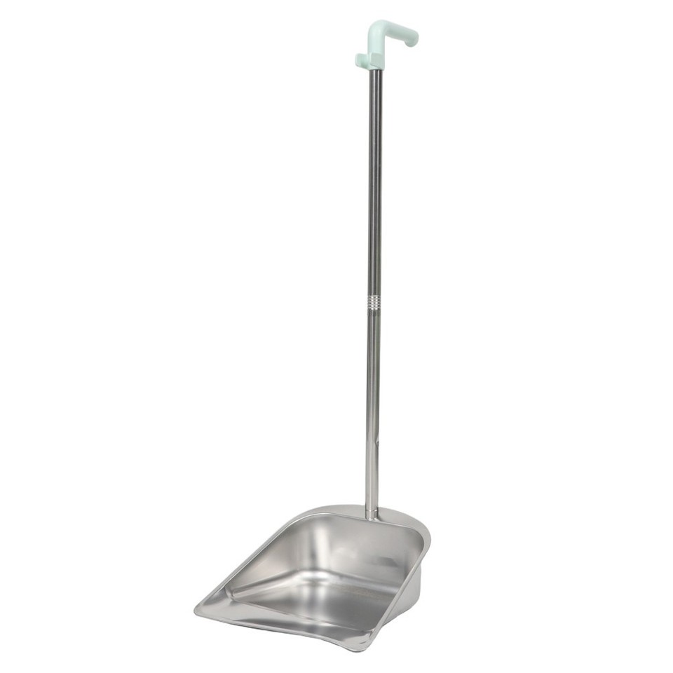 Sweeping Dust Pan Stainless Steel Garbage Dustpan Refuse Cleaning ...