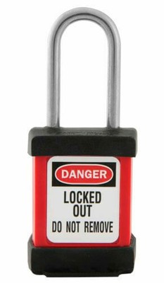Master Lock S31 Safety Lockout Padlock / Isolation Lock - Red | eBay