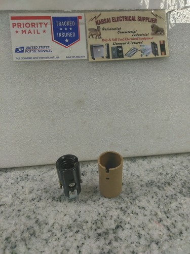 Leviton Candelabra Base Lampholder Light Socket Hickey Mount 75W 125V ...