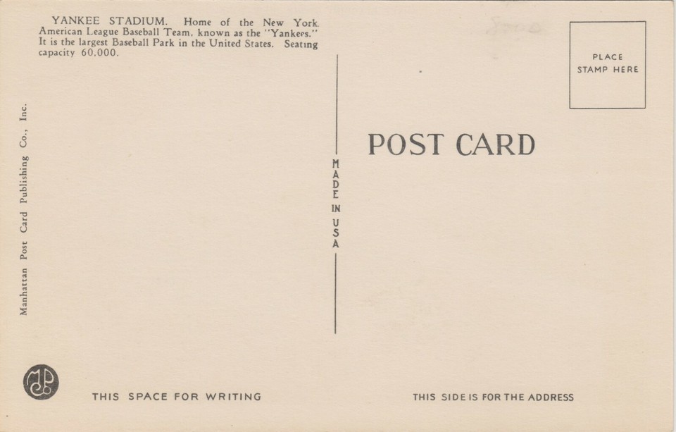 Fans in Yankee Stadium Grandstands watch New York Yankees Baseball ...