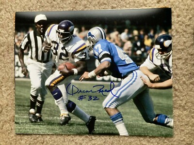 Vikings Oscar Reed signed 8x10 W/COA | eBay