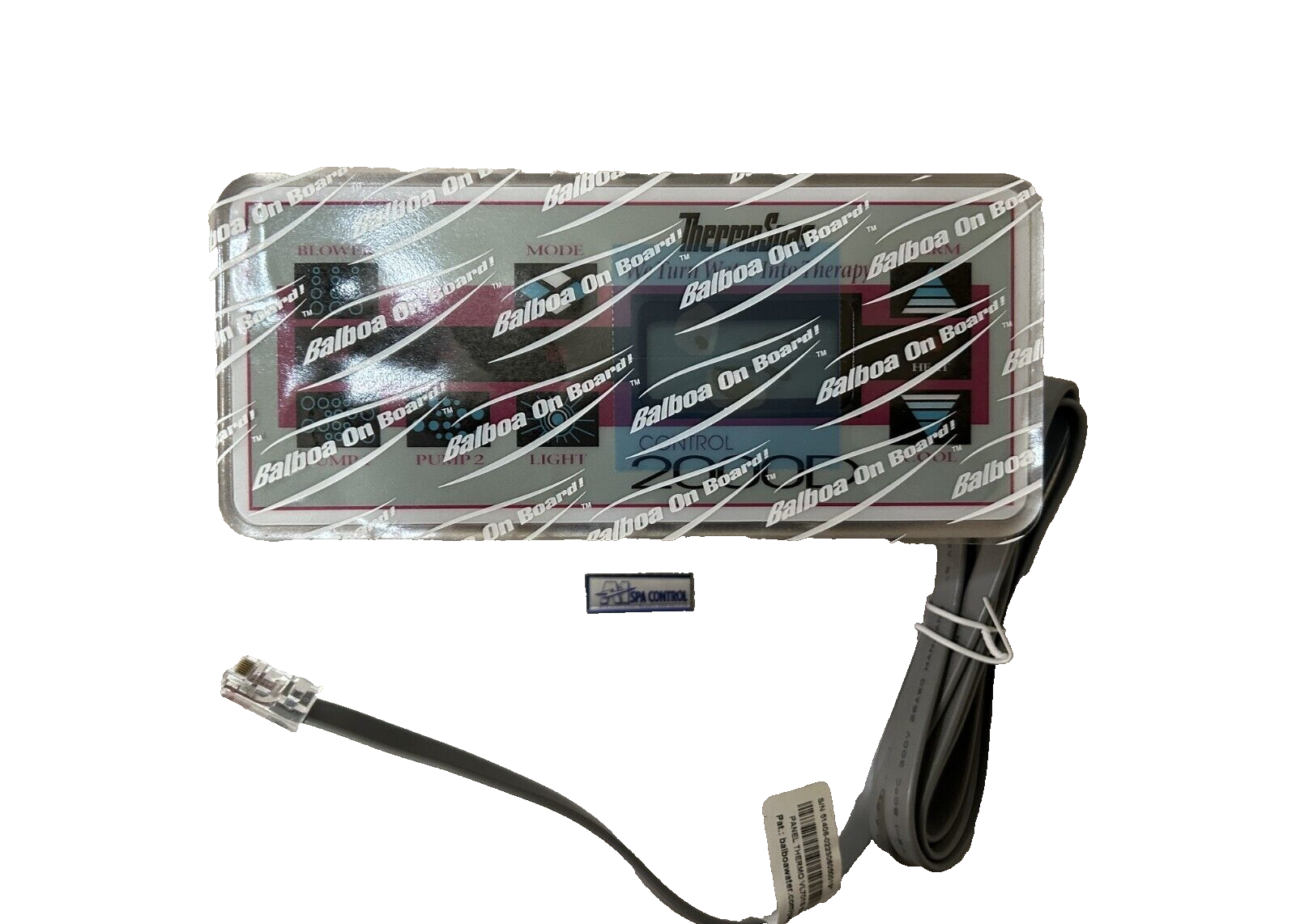 Spa Control Thermospas 2000D Topside Control Panel S/N 51406 | eBay