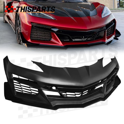 Z06 Style Complete Front Bumper Grille Conversion Kit For 2020-2025 ...