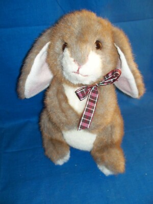 Douglas Cuddle Toy plush vintage Bunny Rabbit 1986 Easter realistic 10 ...