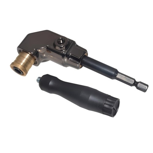 ABS Right Angle Drill Attachment Brass Drill Bit Corner Adapter Worker ...