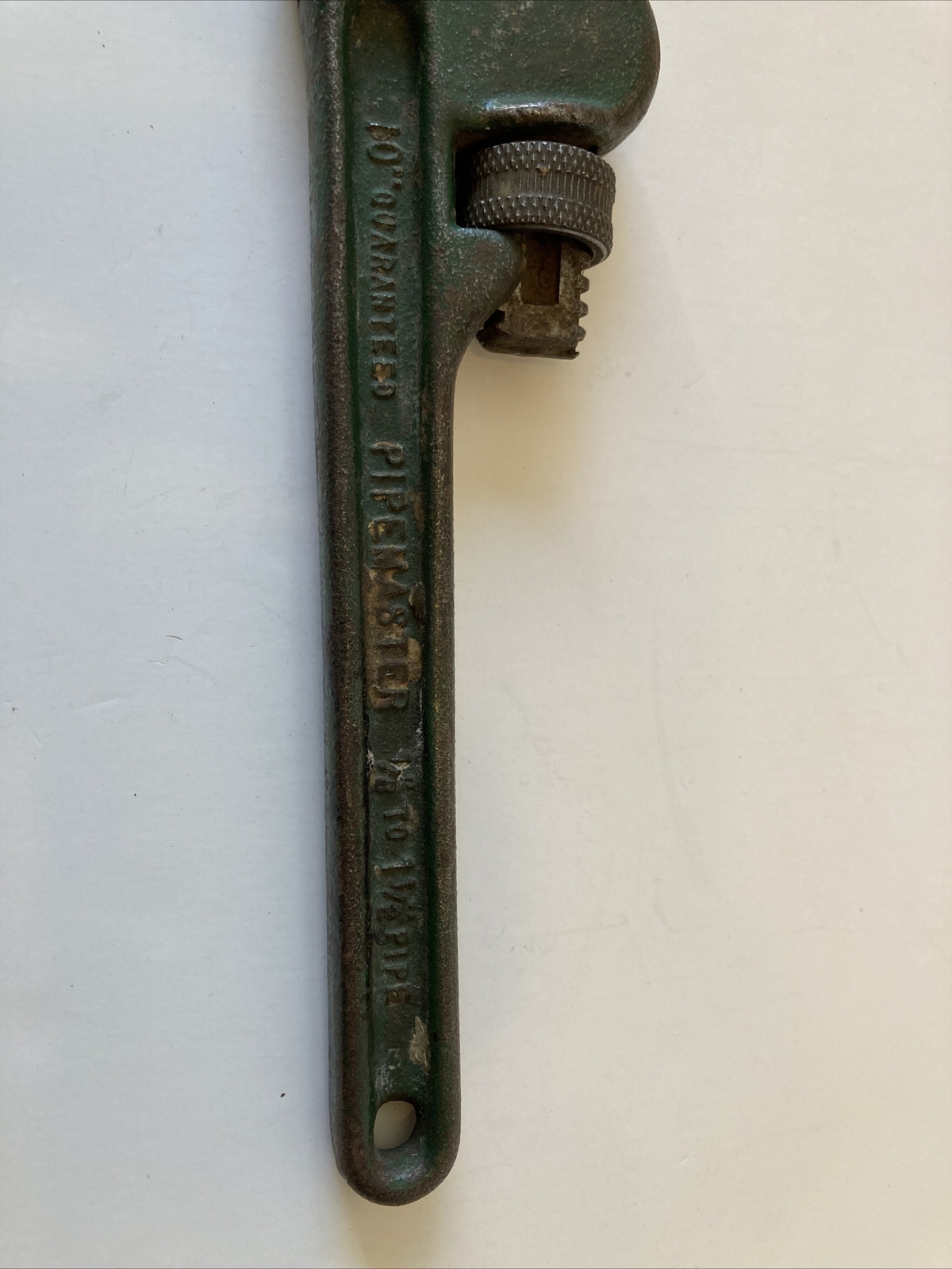 Vintage 10" Pipemaster Pipe Wrench by The Erie Tool Works, Erie PA 1/8 ...