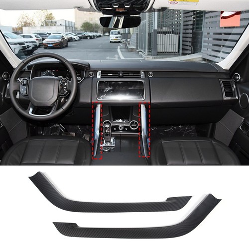 ABS Carbon Dashboard Side Strip Trim Accessories For Range Rover Sport ...