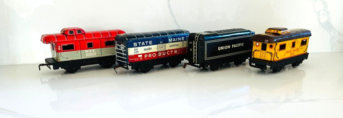 MARX O SCALE MARLINE TIN TRAINS lot/set 4 | eBay