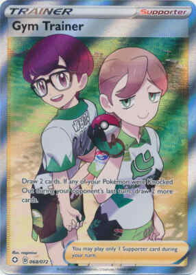 Pokemon - Gym Trainer (Full Art) - 068/072 - SWSH Shining Fates - Ultra ...