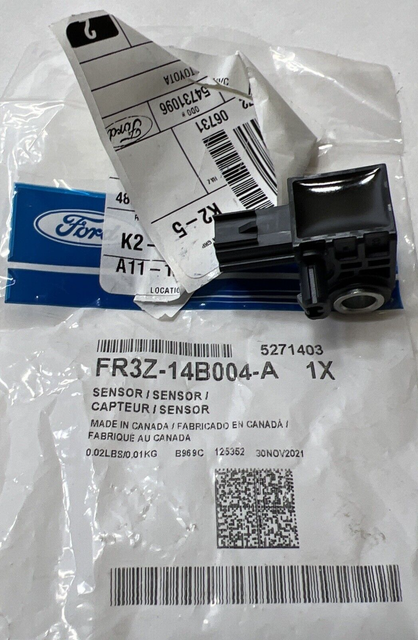 Ford OEM Airbag Air Bag Srs-front Impact Sensor FR3Z14B004A for sale ...