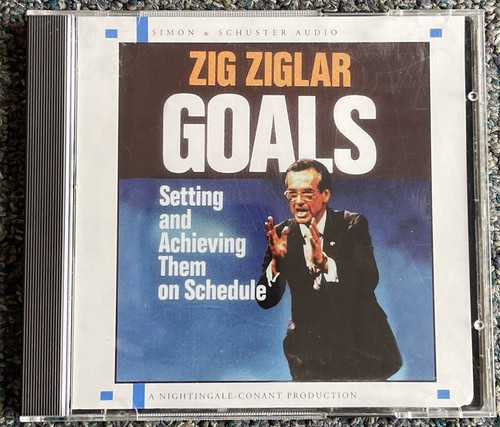 Zig Ziglar - GOALS: Setting and Achieving Them on Schedule 2 x CD Excellent Cond | eBay